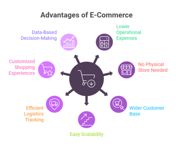 Advantages and Disadvantages of E-Commerce in 2025
