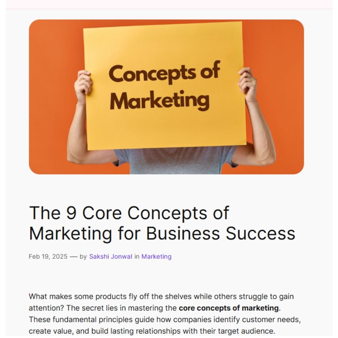 20 Types of Content Writing: Explained With Examples - Young Urban Project