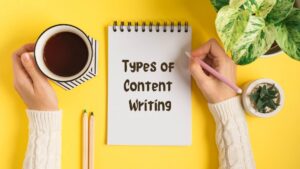 20 Types of Content Writing: Explained With Examples - Young Urban Project