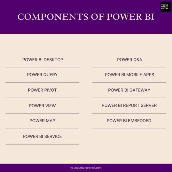 Components of Power BI for Better Data Insights
