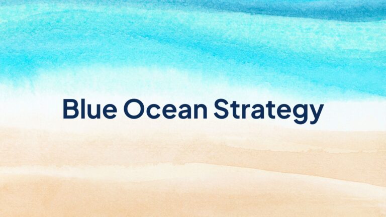 Blue Ocean Strategy: Meaning, Tools & Real World Examples