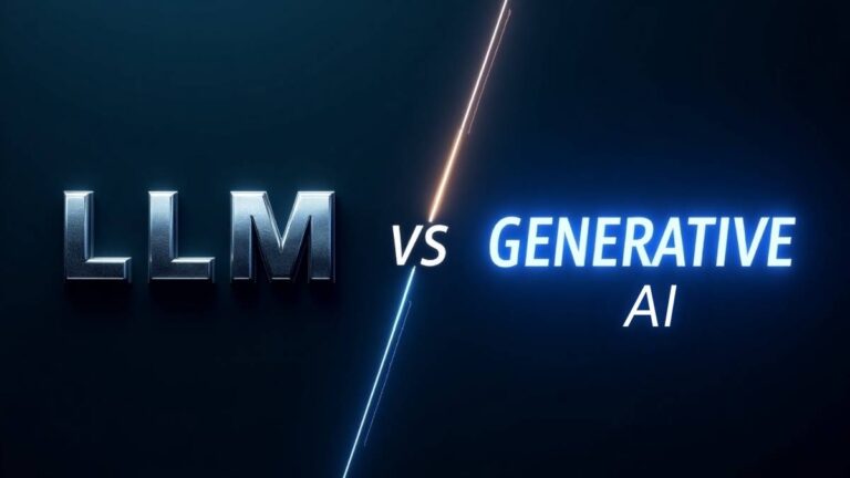 LLM vs Generative AI: Key Differences