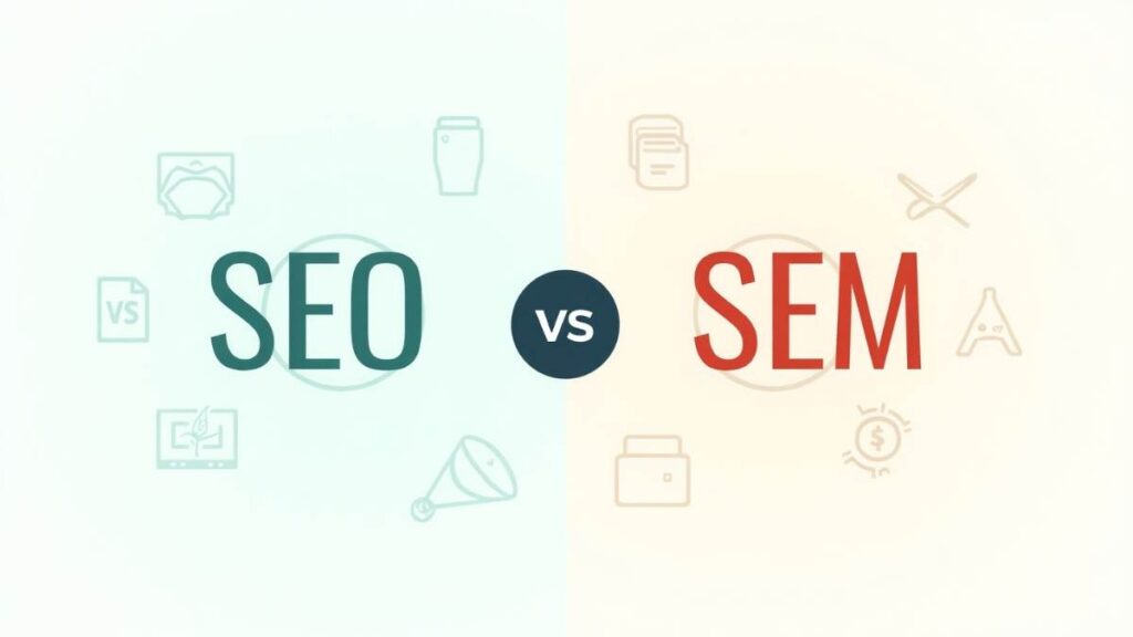Difference Between SEO and SEM in 2025: Key Comparison