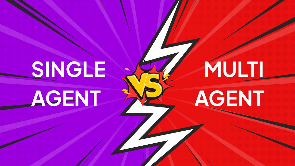 Single Agent vs Multi Agent in AI: Key Differences in 2025